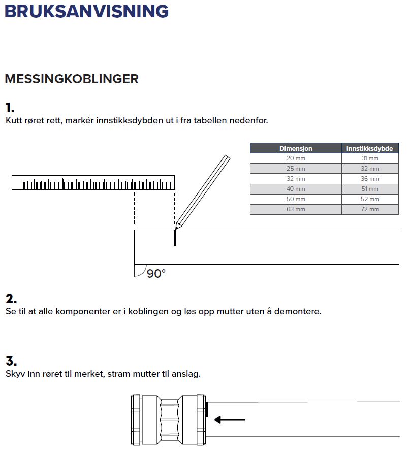 Type 101: Skjøtemuffe